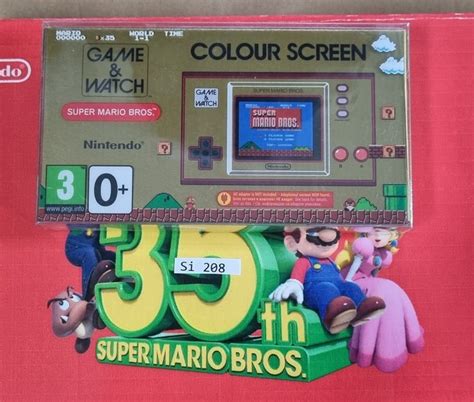Nintendo Game And Watch Super Mario Bros 35th Anniversary Special Box