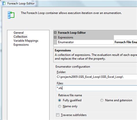 Bi Polar Loading Multiple Excel Files With Ssis