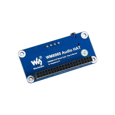 Wm8960 Audio Hat For Raspberry Pi Hi Fi Stereo Codec Play Record