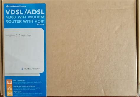 NETCOMM VDSL ADSL N Wifi Modem Router With Voip Nf Wv Nbn Ready PicClick AU