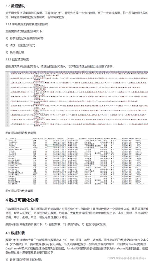 基于python网络爬虫的二手房数据采集及可视化分析项目源码使用教程爬虫报告ppt详细注释高分毕业设计全部数据二手房爬虫数据