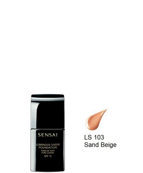 Luminous Sheer Foundation Spf15 Ls103 Sand Beige 30ml