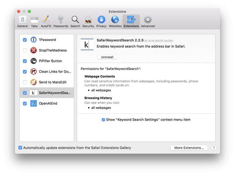 Give New Life To Old Extensions In Safari 12 Six Colors