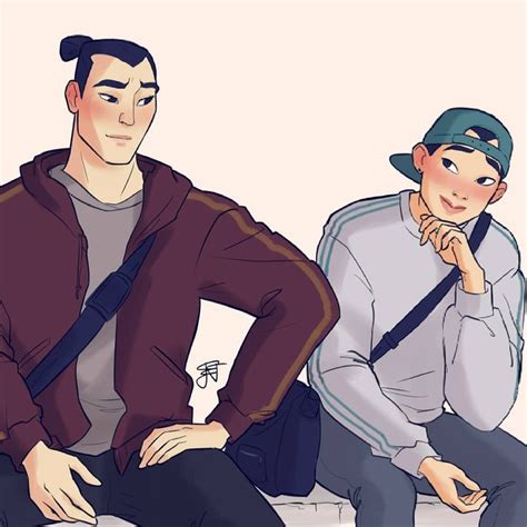 Shang And Mulan Ping Mulan Ping Shang Disney Disneyfanart Mulanfanart Mulanau