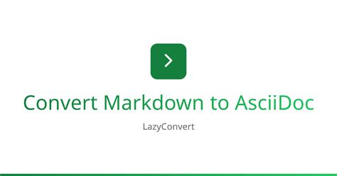 markdown to asciidoc online converter [free]