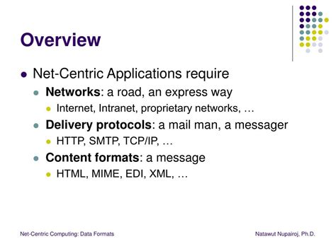 ppt net centric computing content formats powerpoint presentation