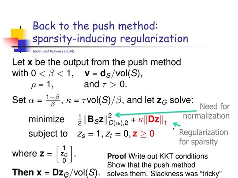 ppt implicit regularization in sublinear approximation algorithms
