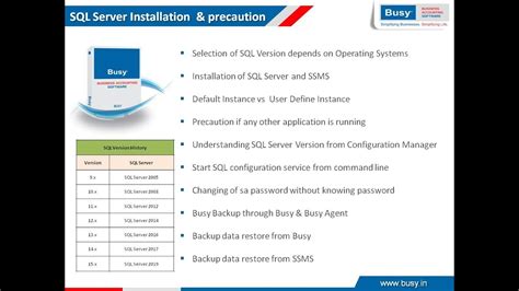 SQL Server Installation Busy Tutorial By Raj Kumar Vishwakarma YouTube