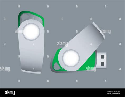 Vector Design Of Electronic Object Flash Disk Stock Vector Image And Art Alamy
