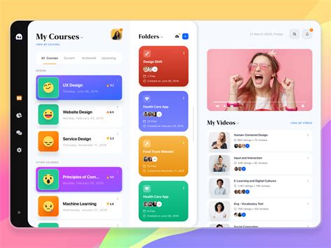 Online Course Platform Concept By Petr Dudchenko For Mind Studios On Dribbble