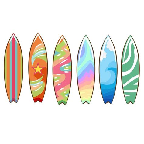 Tabla De Surf Dibujo