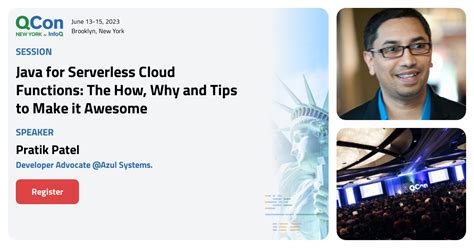Qcon New York 2023 Java For Serverless Cloud Functions The How Why