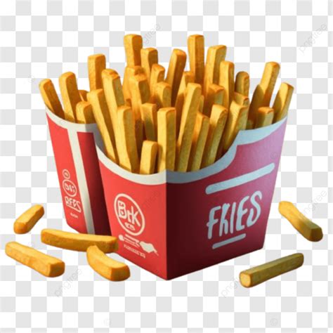 빨간 뚜껑 클립 아트 투명 배경 상자에 감자 튀김 빨간 뚜껑이 달린 상자에 감자튀김 배경이 투명한 클립아트 패스트 푸드 Png 일러스트 및 이미지 에 대한 무료