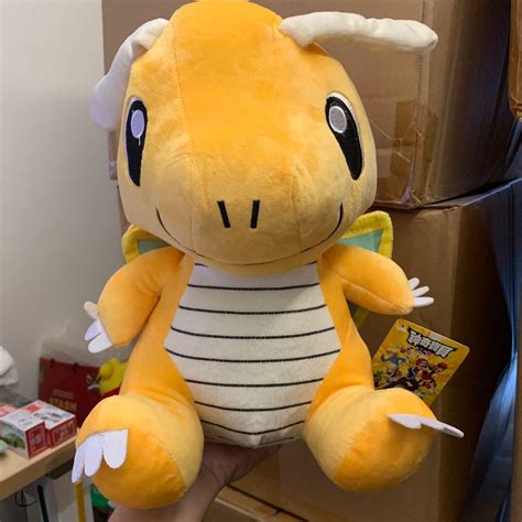 Dragonite Plush Toy Toys And Games Stuffed Toys On Carousell