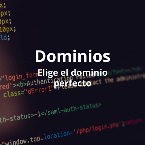 ¿Cómo elegir el dominio perfecto para tu proyecto en Internet? - I ...