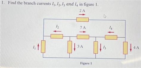 Solved Find The Branch Currents I I I And I In Figure Chegg Com