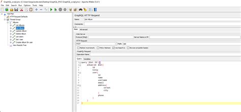 testing graphql with jmeter ⋮iwconnect