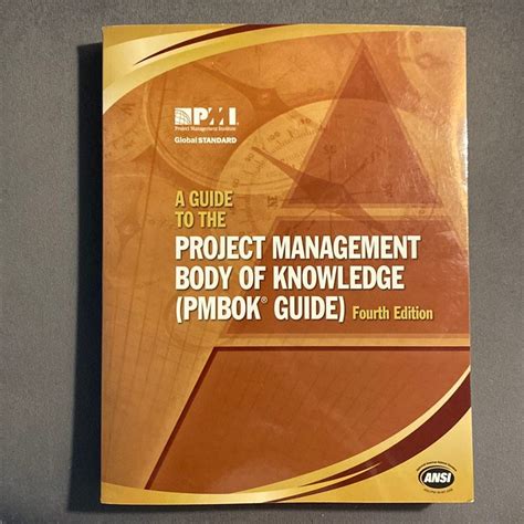 A Guide To The Project Management Body Of Knowledge Pmbok Guide By