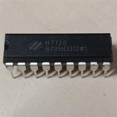 ht12d holtek decoder ic color black at best price in mumbai