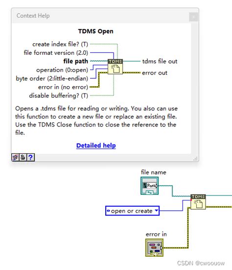 labview：tdms数据存储 labview数据转换为tdms文件数据 csdn博客