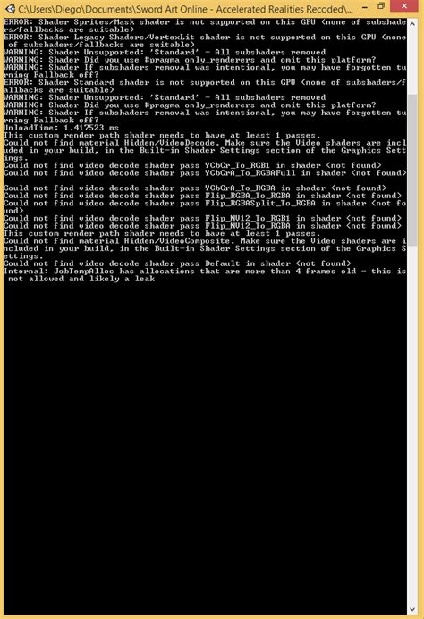 Cant Run The Game Pragma Issues Unity Engine Unity Discussions