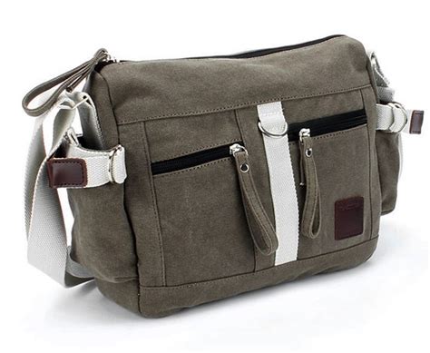 Casual Canvas Shoulder Bag Messenger Bag For Women Fashion Bagsearth