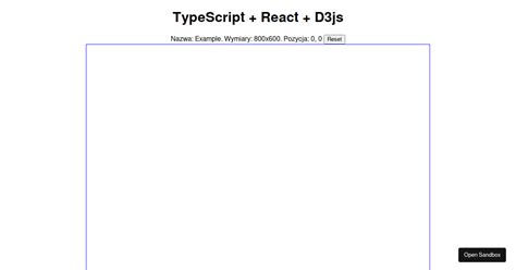 Typescript React D3js Codesandbox