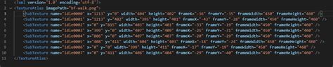 xml formatting improvement · issue 49 · uncertainprod fnf spritesheet