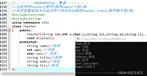 c语言 c 之 继承与派生、多态性与虚函数（4 5） c语言实现派生多态 虚函数 csdn博客