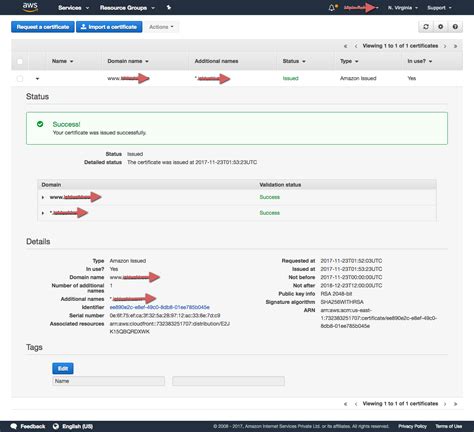 Apache Ssl Certificatevirginia Region Not Working Stack Overflow