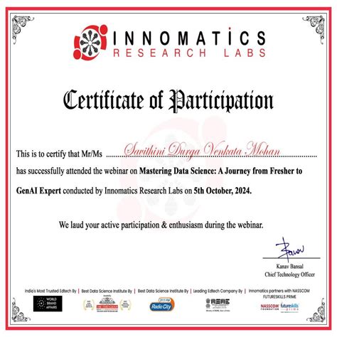 Savithini Durga Venkata Mohan On Linkedin Datascience Ai