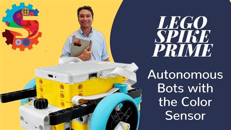 lego spike prime color sensor autonomous robot youtube