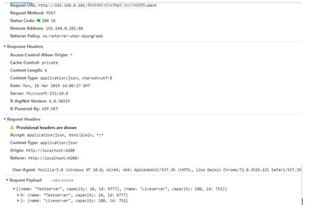 Angular 4 Calls Wcf Rest Twice Stack Overflow