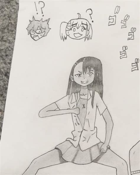 Okay So Basically I Drew Nagatoro In Giogios Pose Nagatoro