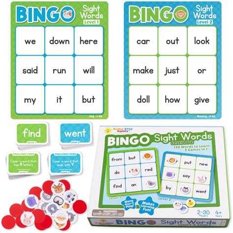 Preschool Sight Word Games Sight Words Games Planning Playtime
