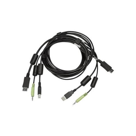 Liebert Keyboard Video Mouse Audio Cable Usb Stereo Mini