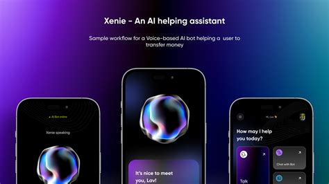 Xenie Ai Bot Ui Design Behance