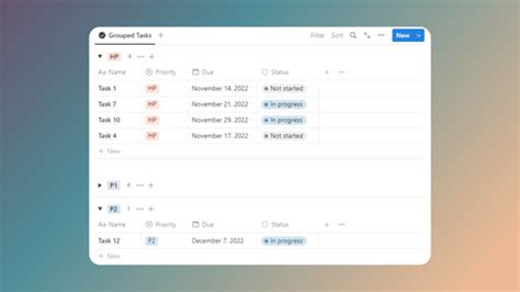 Unleash The Power Of Notion S Grouping Feature A Beginner S Guide