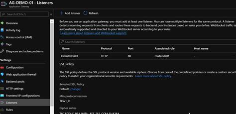Application Gateway The Listener AzureTracks