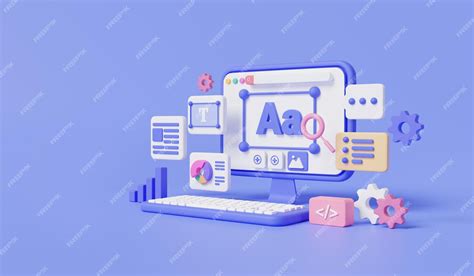 Premium Photo Ui Ux Design For Landing Page Template For The Site On