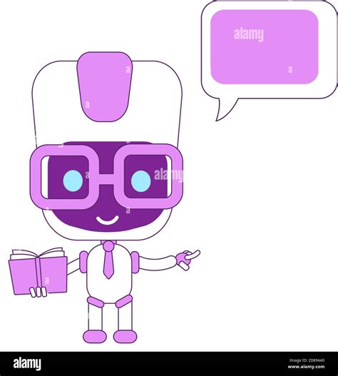 Virtual Assistant Flat Color Vector Character Stock Vector Image And Art Alamy