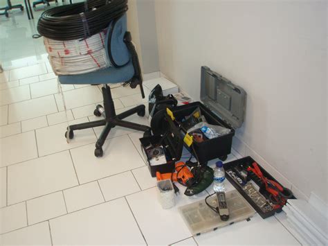 Sgu New Multi Purpose Computer Lab Day 1 Electrical Cable Wiring