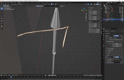 array curve modifier not working correctly r blender