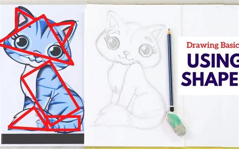 How To Draw ANYTHING Using Basic Shapes Gold Coast Art Babe