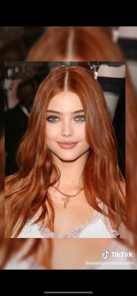 Red Headed Girl Faceclaim With Blue Eyes Redhead Girl Hair Styles