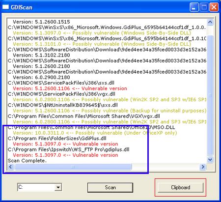 GDI Scan Tutorial And How To Fix The GDI JPEG Vulnerability