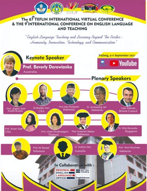 Teflin Conference Publications The Association For The Teaching Of English As A Foreign