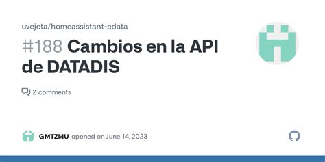 Cambios En La Api De Datadis · Issue 188 · Uvejotahomeassistant Edata · Github
