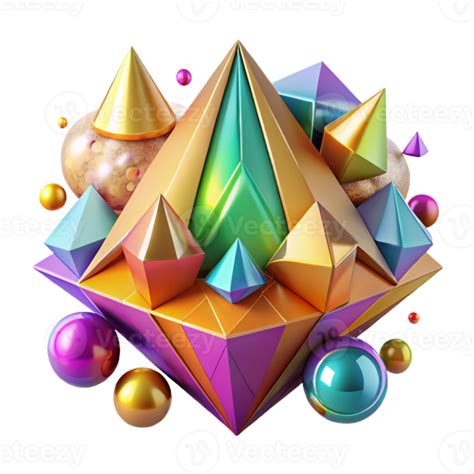 Stunning Classic Triangle Mosaic Background Isolated Colorful Art For Print Original 59104245 Png