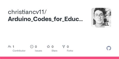 GitHub Christiancv Arduino Codes For Education